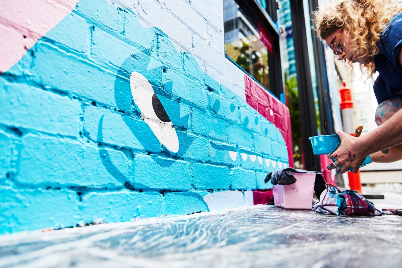 Illustration : Gami Mural par Brolga