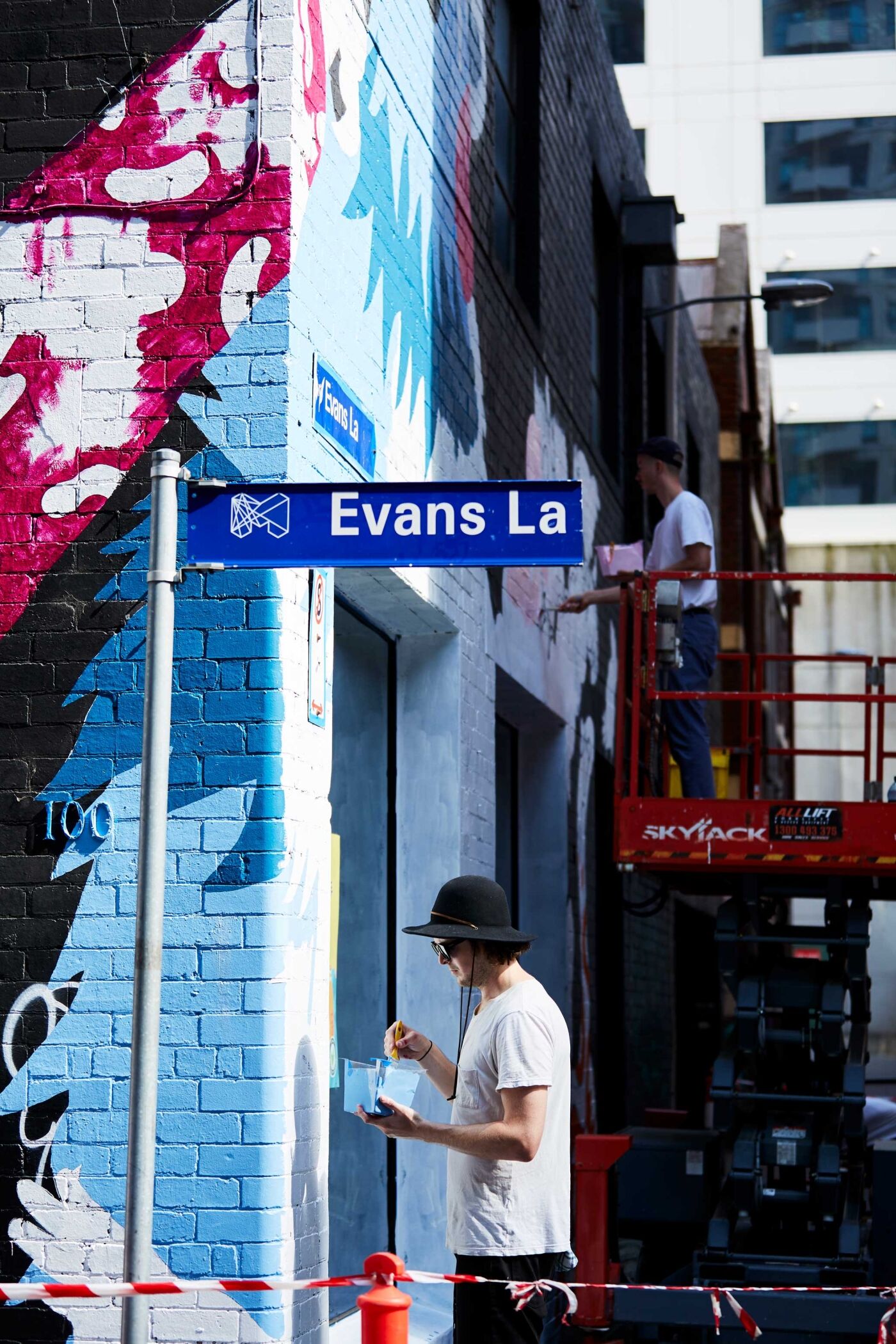 Illustration : Gami Mural par Brolga