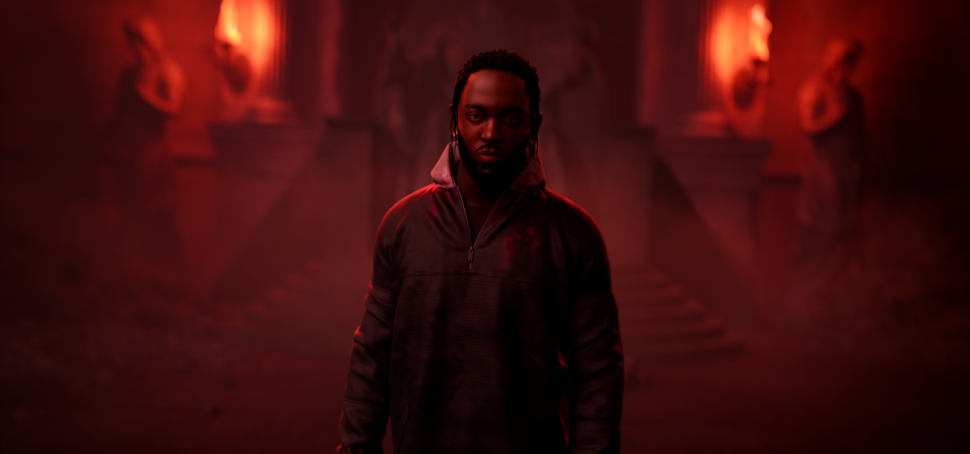 3D Animation, 3D graphics and 3D Modeling: Kendrick Lamar, Blood by Clément