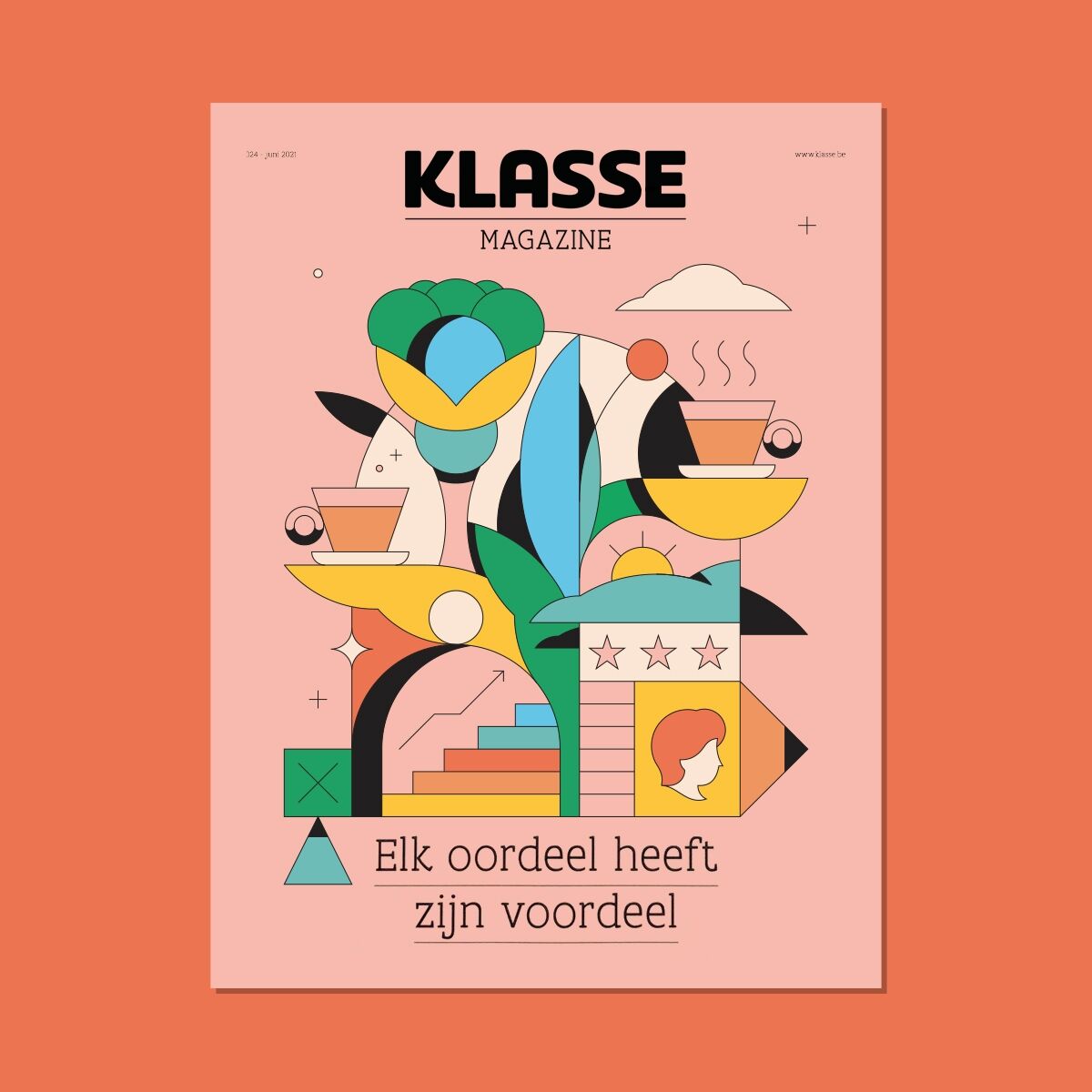 Illustration : Klasse Magazine par Calvin Sprague