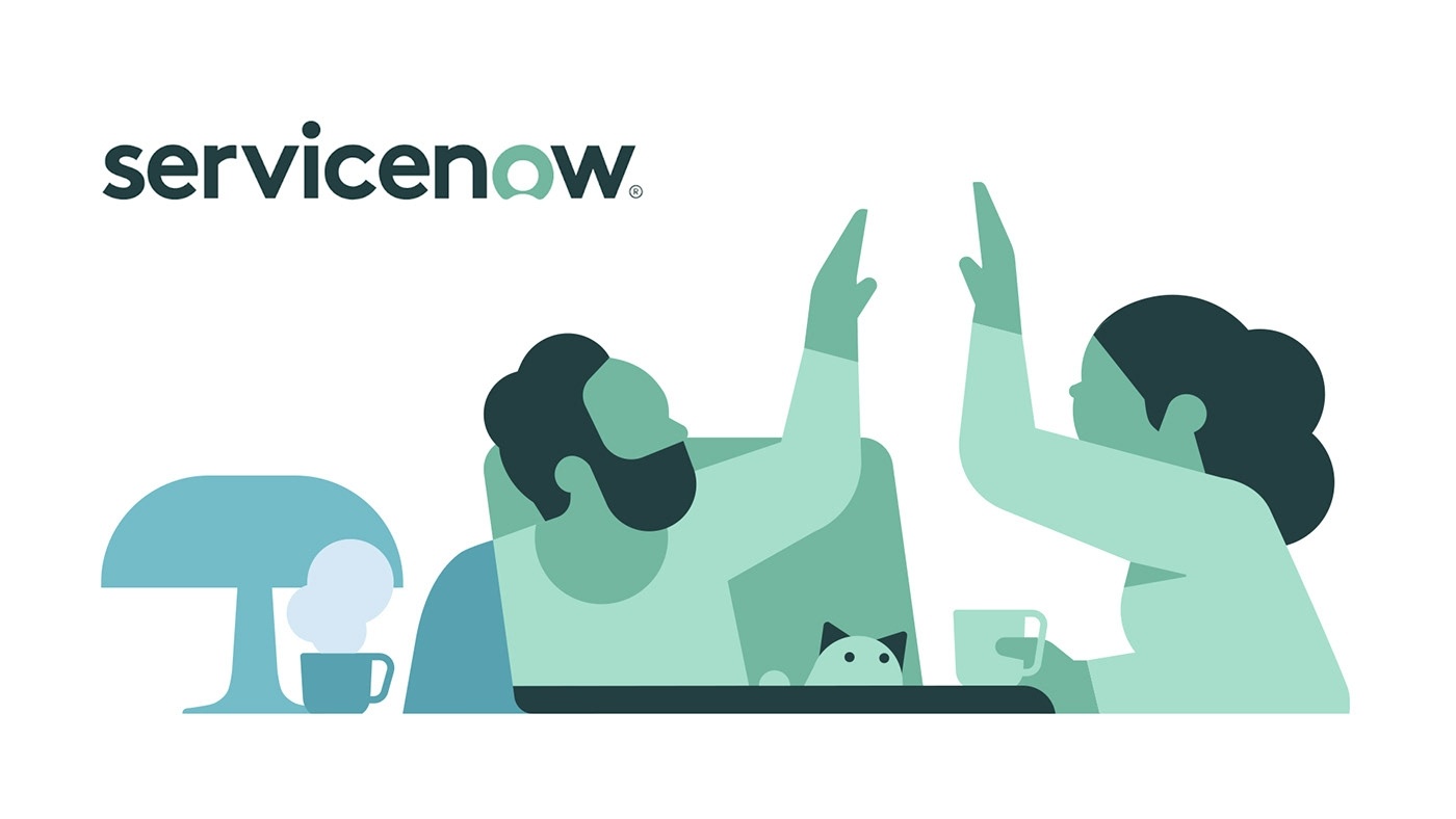 Illustration: SERVICENOW by Jérôme Masi