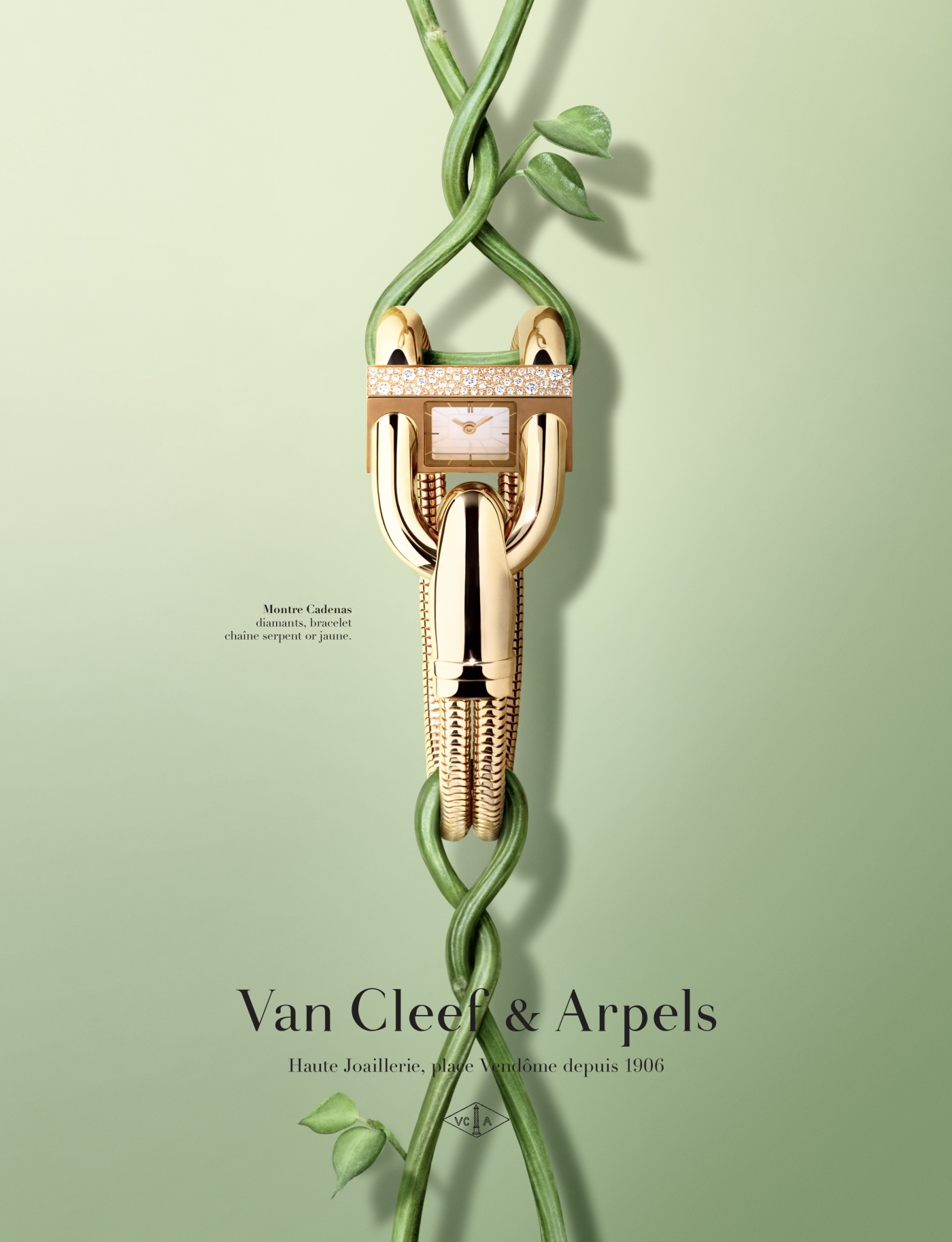 Direction Artistique Pub : Van Cleef & Arpels - Print campaigns par Clément