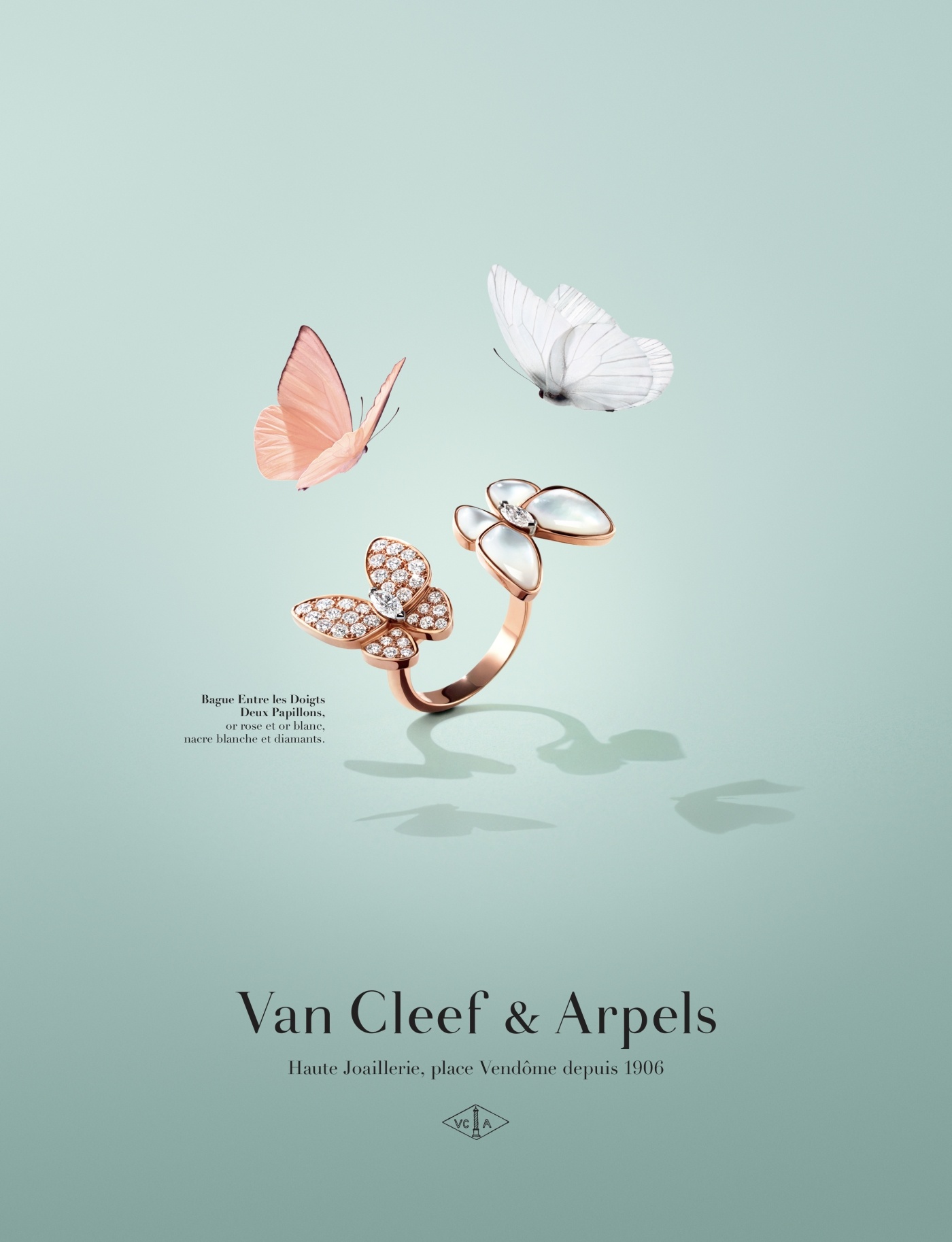 Direction Artistique Pub : Van Cleef & Arpels - Print campaigns par Clément