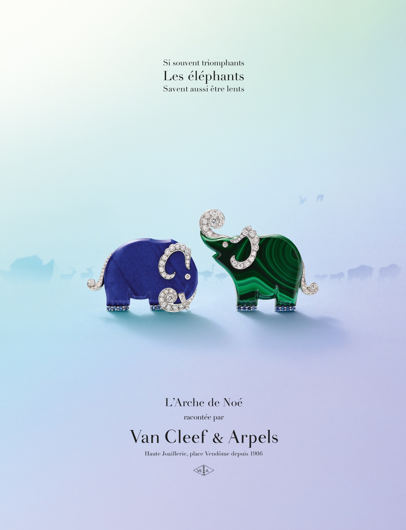 Direction Artistique Pub : Van Cleef & Arpels - Print campaigns par Clément