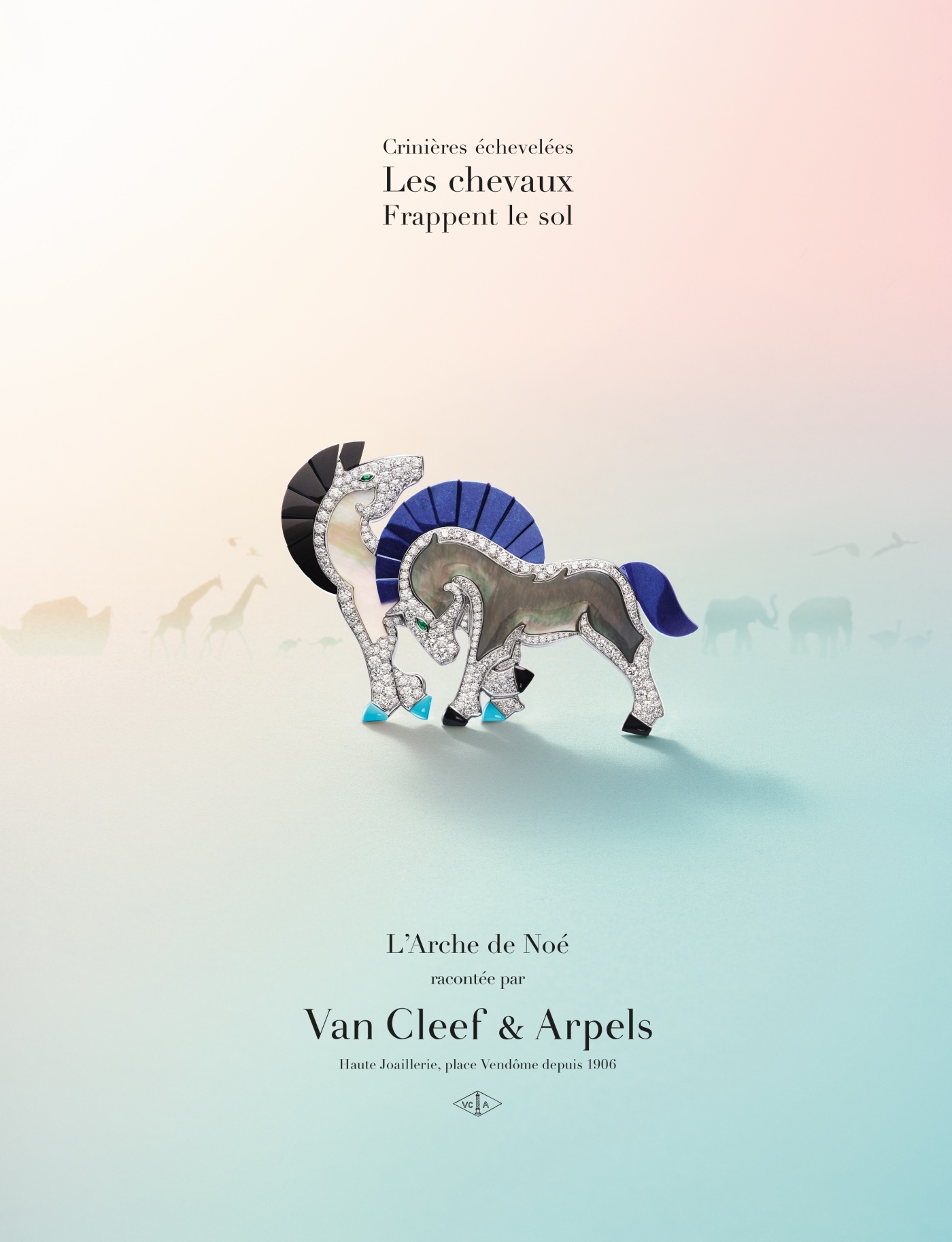 Direction Artistique Pub : Van Cleef & Arpels - Print campaigns par Clément