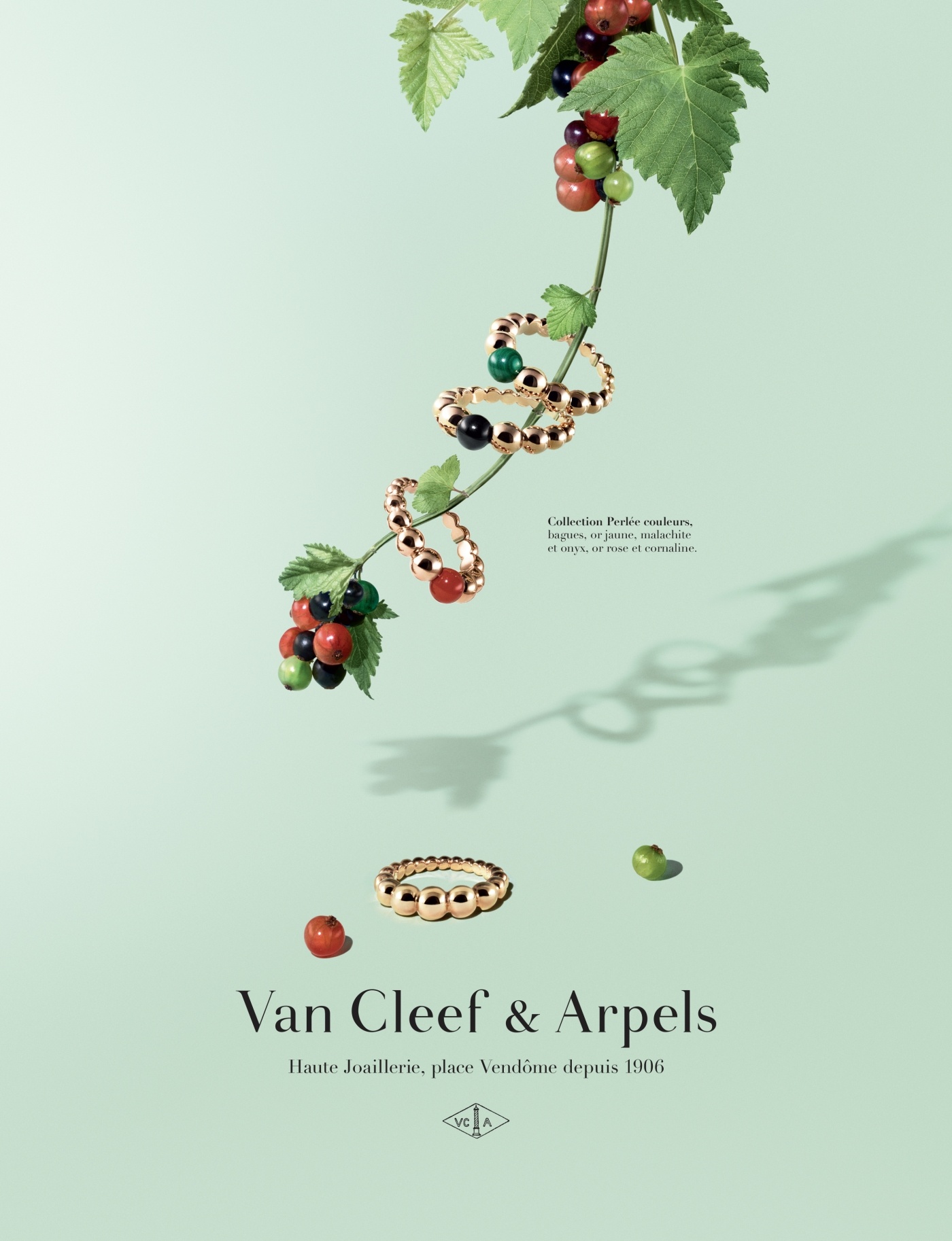 Direction Artistique Pub : Van Cleef & Arpels - Print campaigns par Clément