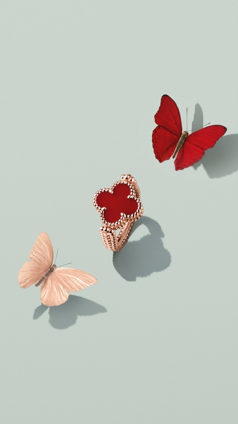 Advertising Art Direction: Van Cleef & Arpels - Print campaigns by Clément