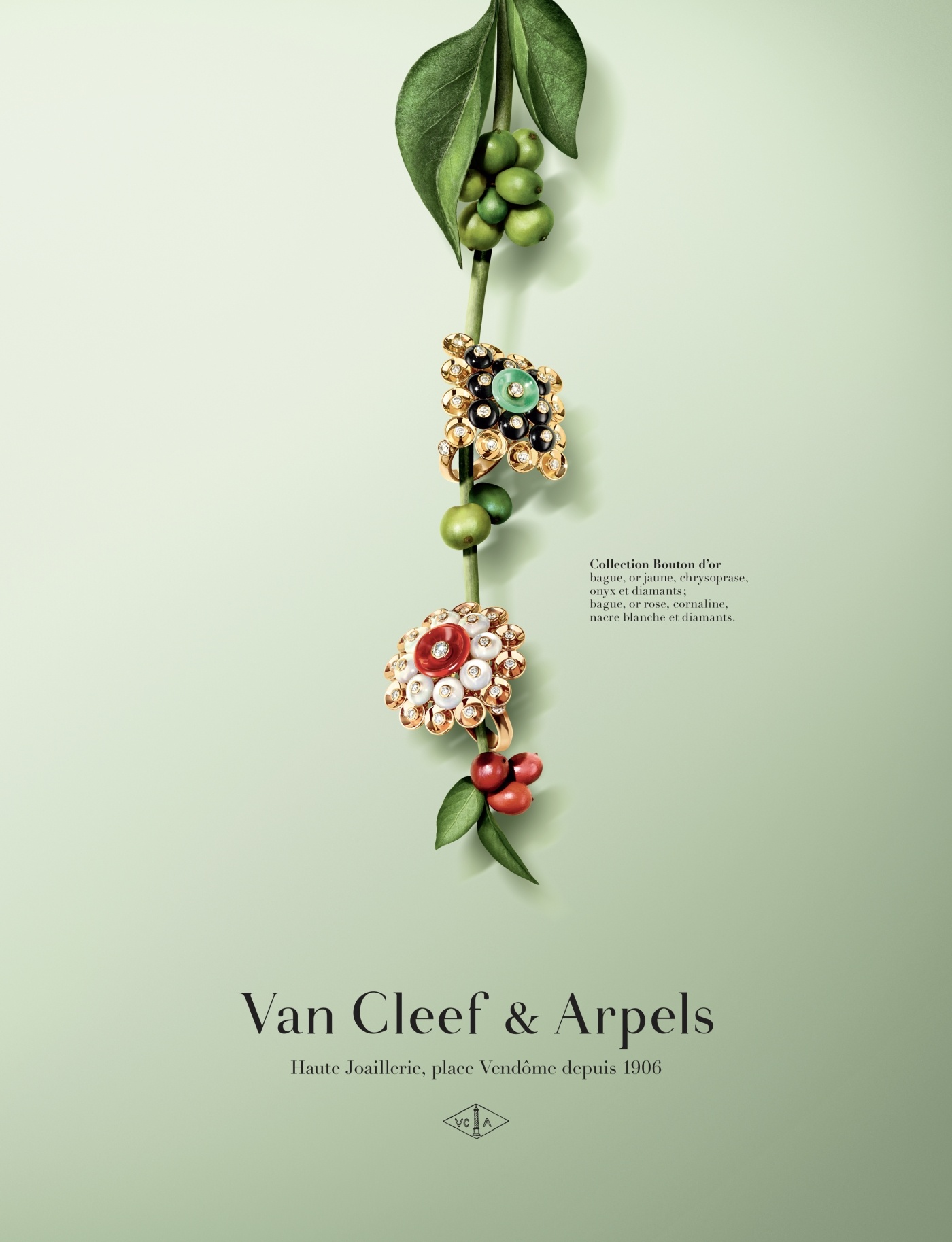 Direction Artistique Pub : Van Cleef & Arpels - Print campaigns par Clément