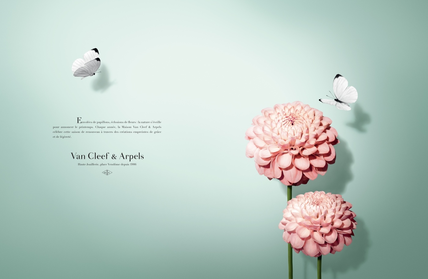 Advertising Art Direction: Van Cleef & Arpels - Print campaigns by Clément