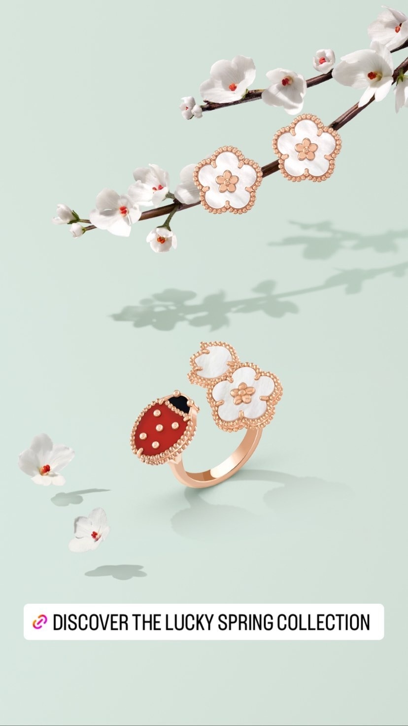 Advertising Art Direction: Van Cleef & Arpels - Print campaigns by Clément