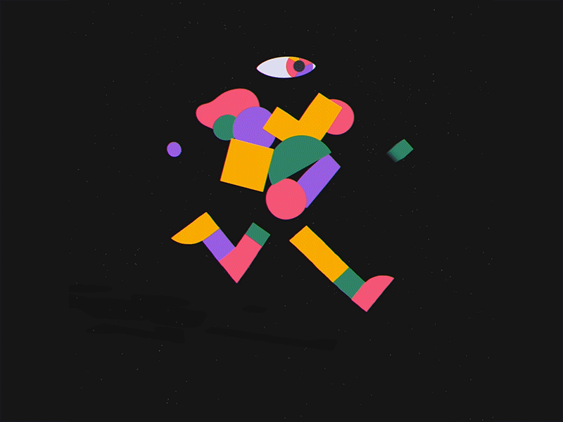 Animation Motion : Running out of shape par Jordan