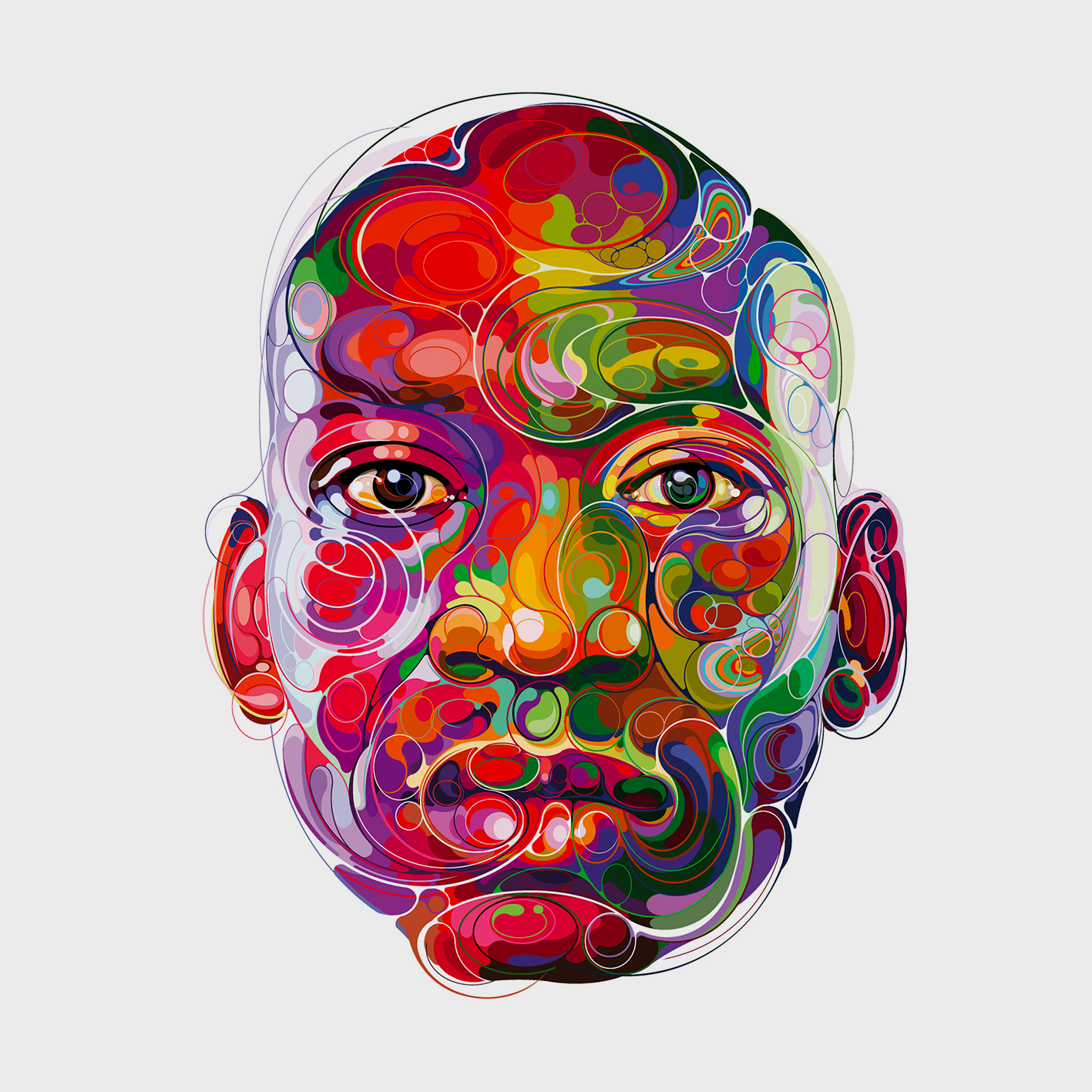 Illustration: Hommage à George by Aleksandra Miletić