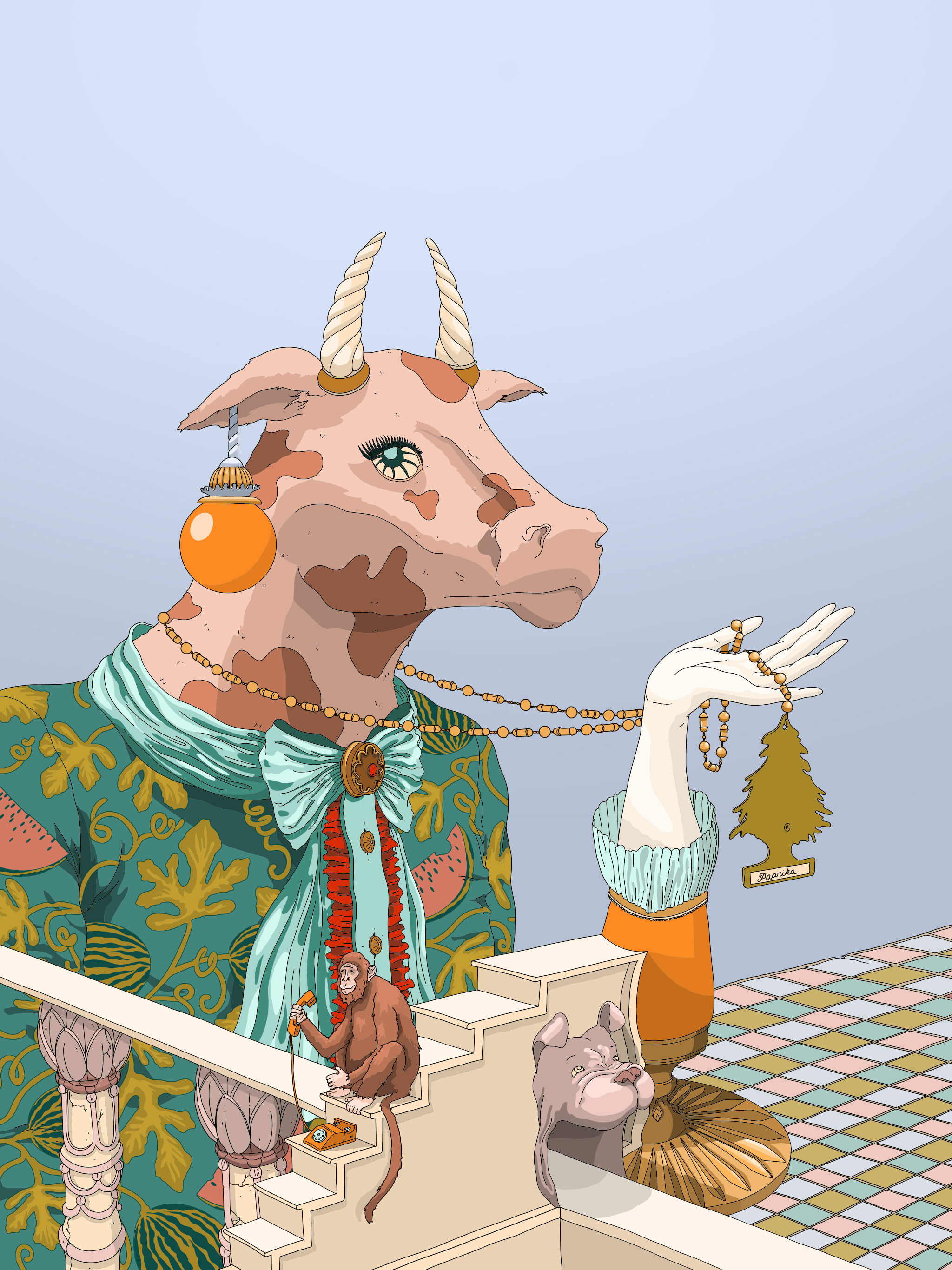 Caroline Péron, free-lance Illustrator in Paris